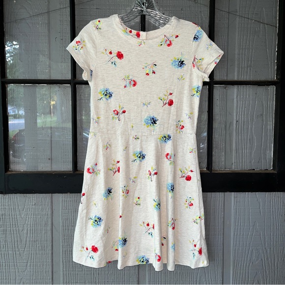 GAP | Dresses | Gap Kids Dress Simple Style 0 Cotton Oatmeal Color With ...